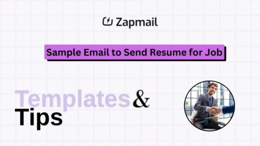 Sample Email to Send Resume for Job - Templates & Tips